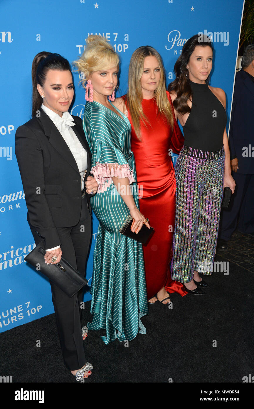 Los Angeles, USA. 31st May, 2018. Lyle Richards, Mena Suvari, Alicia ...