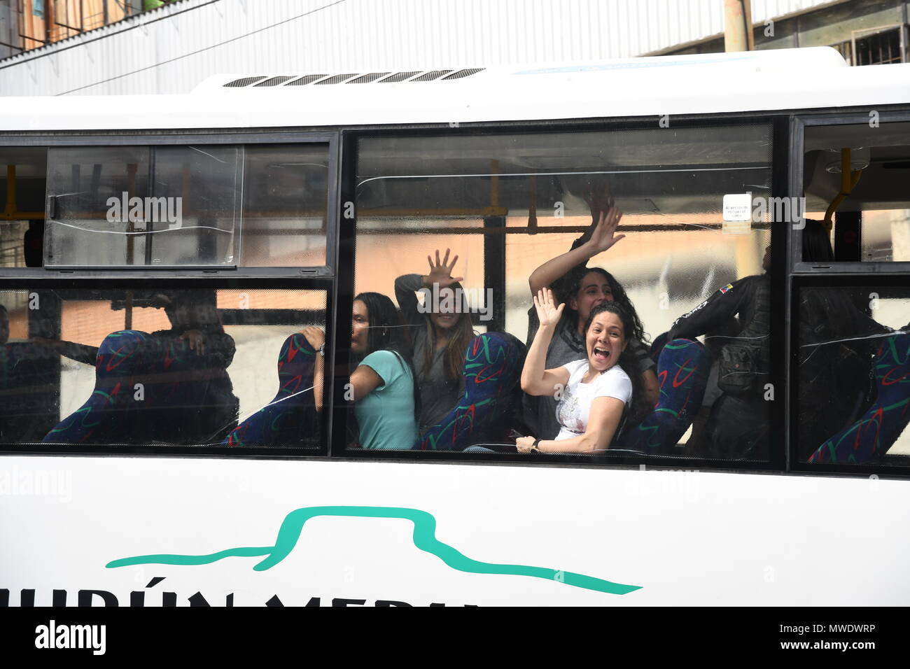 Caracas venezuela bus hi-res stock photography and images - Alamy