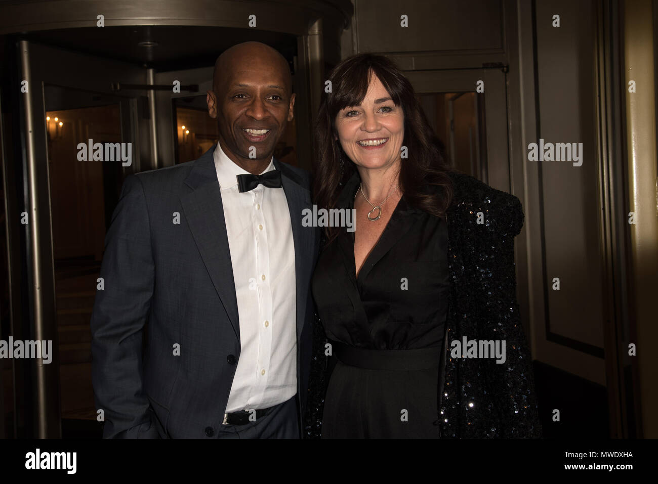 London, UK. 1st June 2018. Andy Abraham and guest attend the Rainbows ...