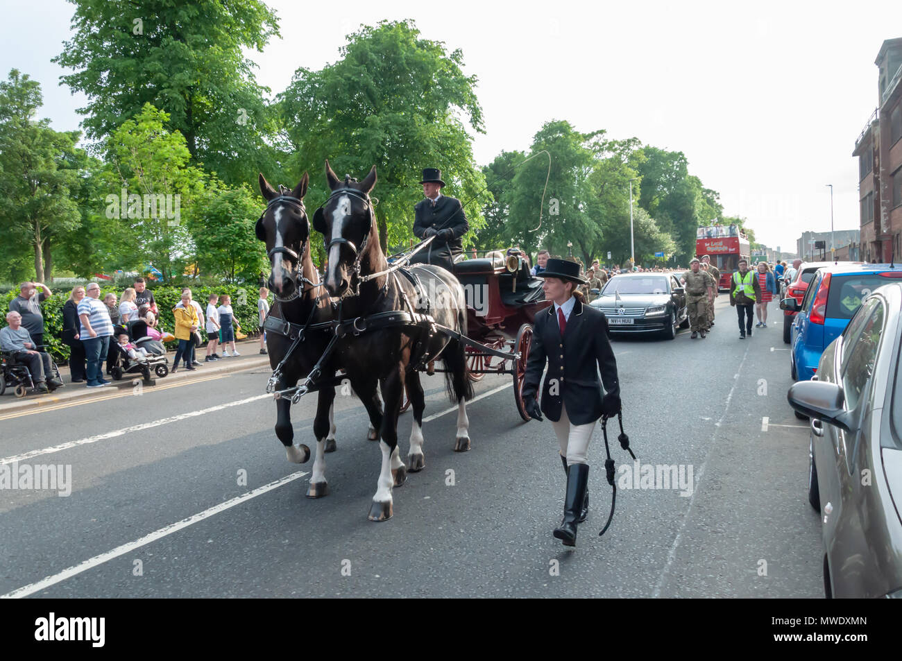 Glasgow , Scotland, UK. 1st June, 2018. The annual Govan Fair returns ...