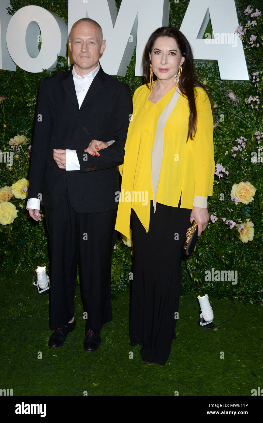 New York, NY, USA. 31st May, 2018. Todd Eckert, Marina Abramovic attends the 2018 Party in the ...