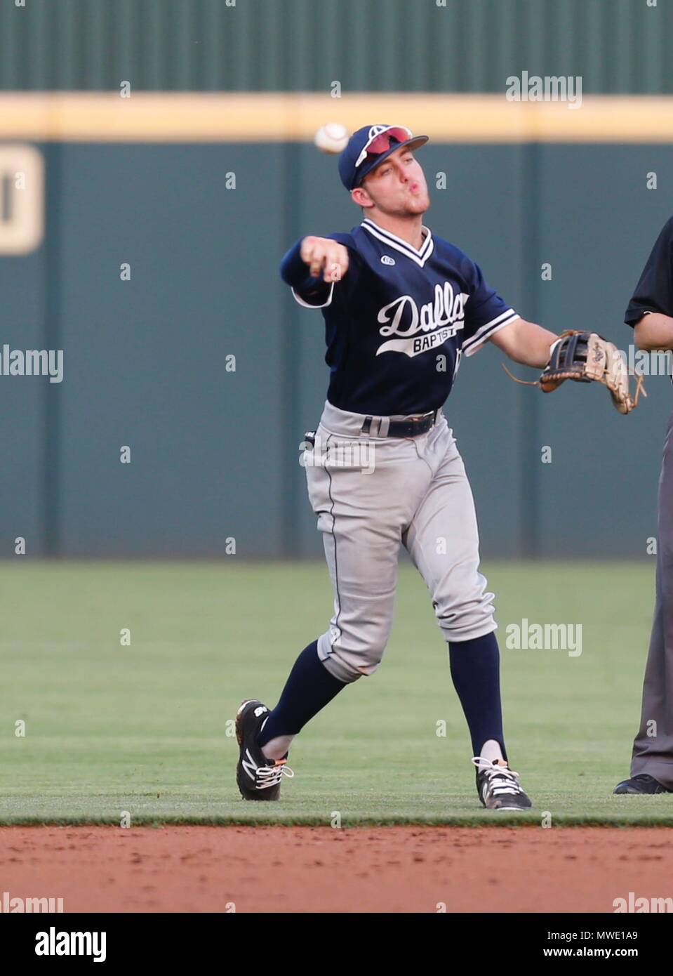 First. 1st June, 2018. Dallas Baptist short stop Jimmy Glowenke #13 ...