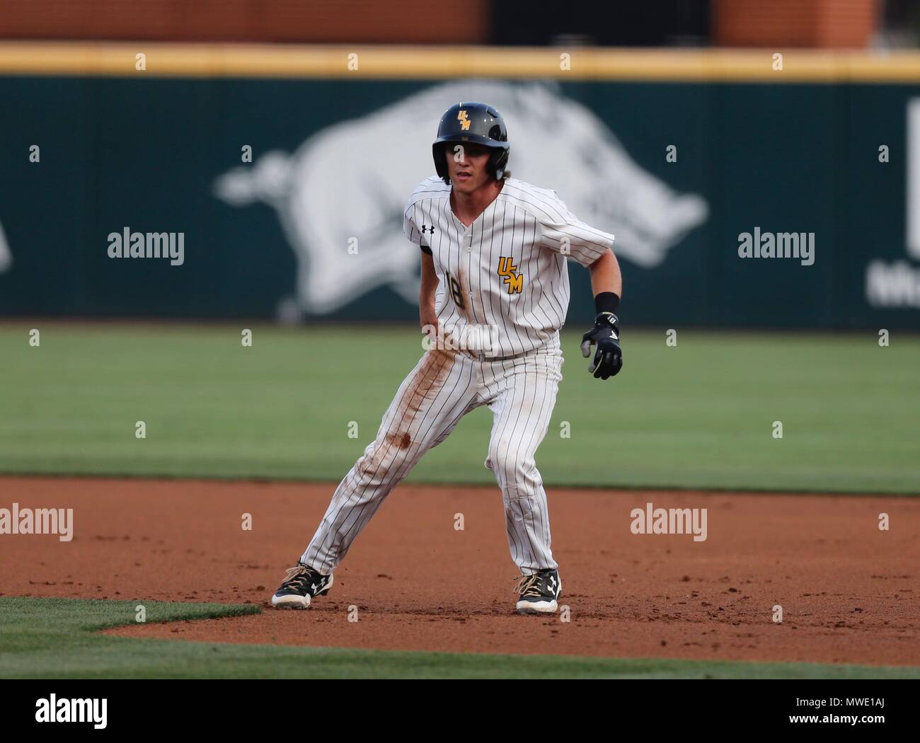 Jun 1, 2018: Eagles catcher Cole Donaldson #18 gets a lead off from ...
