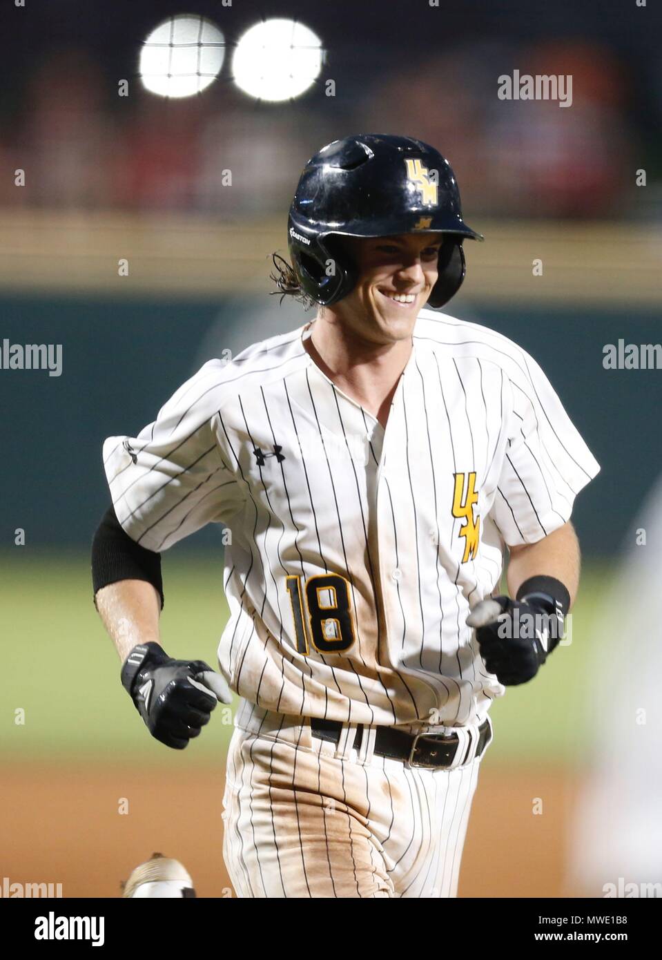 Jun 1, 2018: Eagles catcher Cole Donaldson #18 smiles as he comes ...