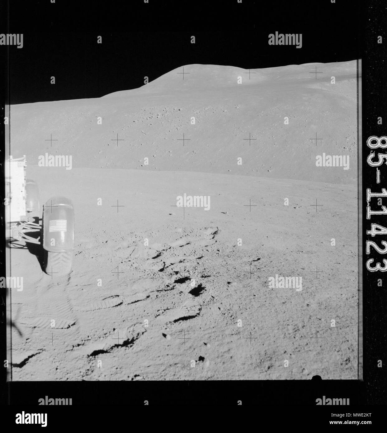 Apollo 15 Moon mission. SEVA, Pre-EVA-1, EVA-1 & 2 Stock Photo - Alamy