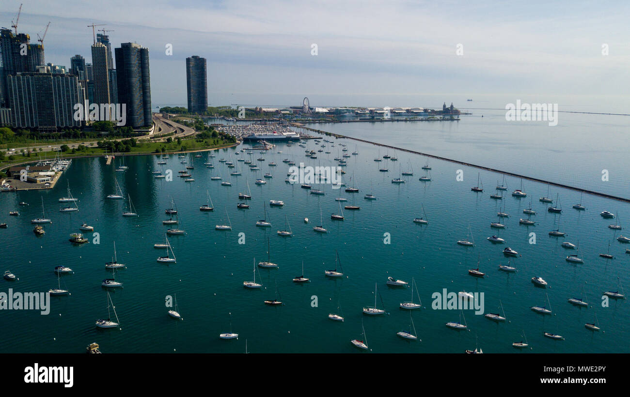 Chicago Harbour Lake High Resolution Stock Photography and Images - Alamy