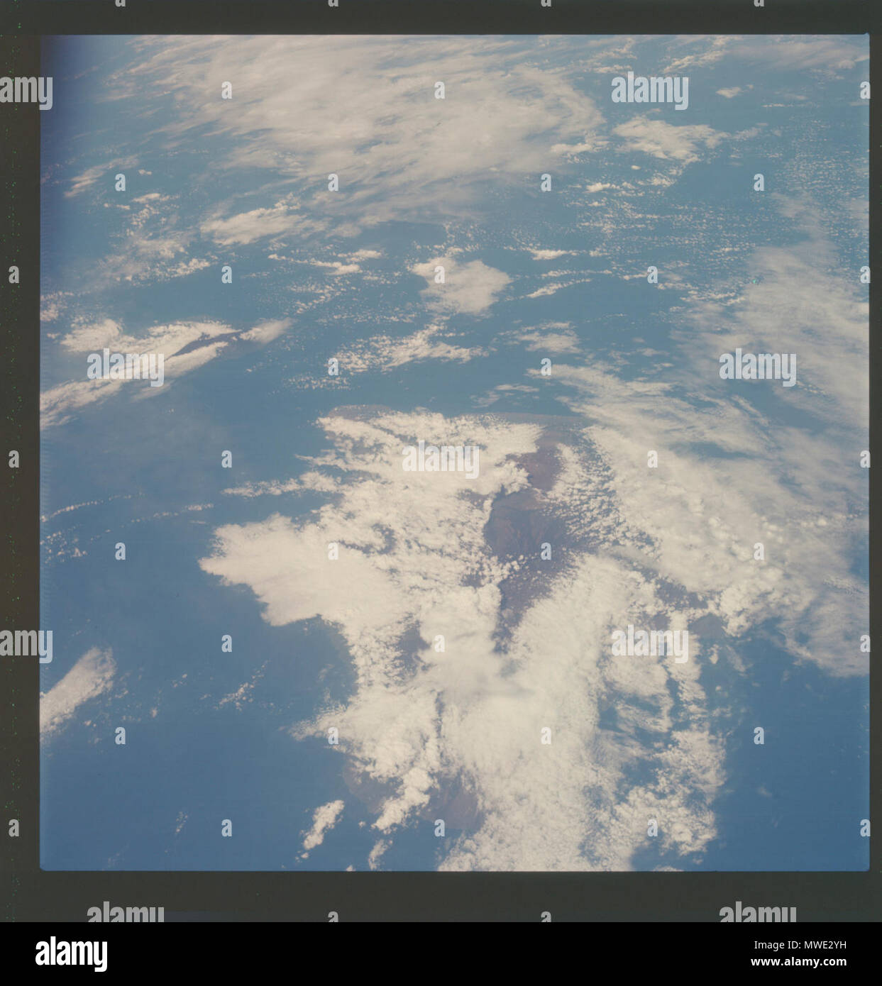 Apollo 9 Earth orbit Stock Photo - Alamy