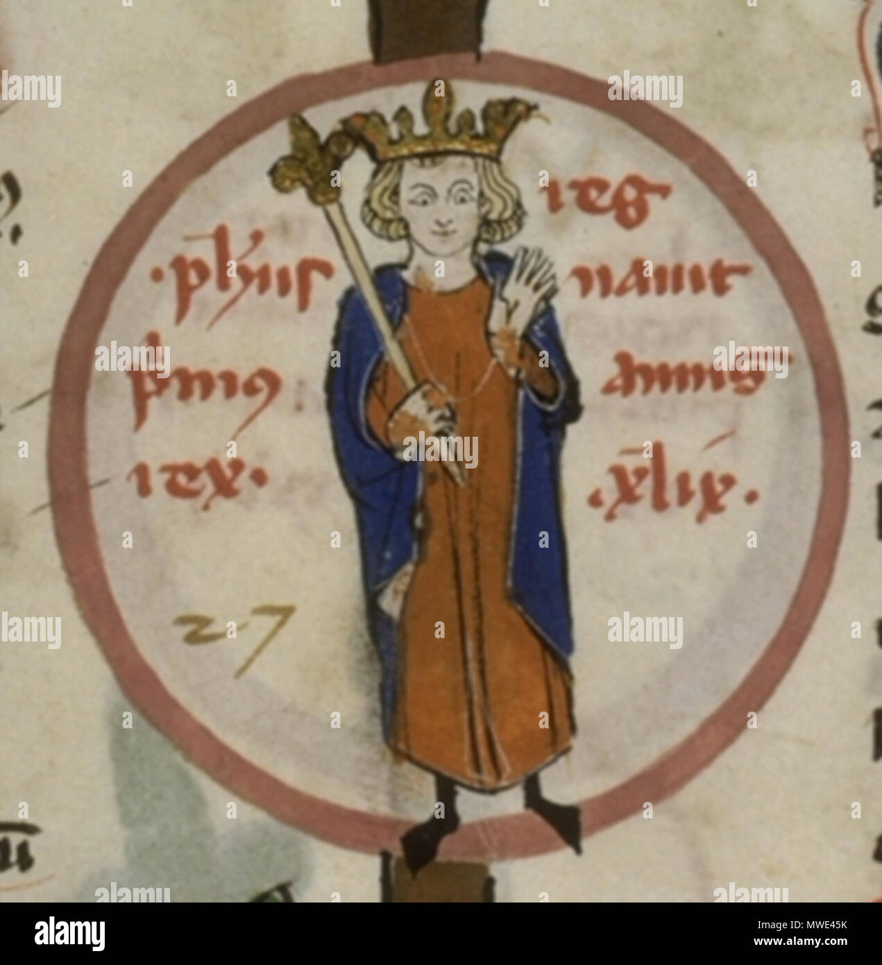 . Français : Philippe Ier , roi de France . 14th century. Anonymous 208 ...