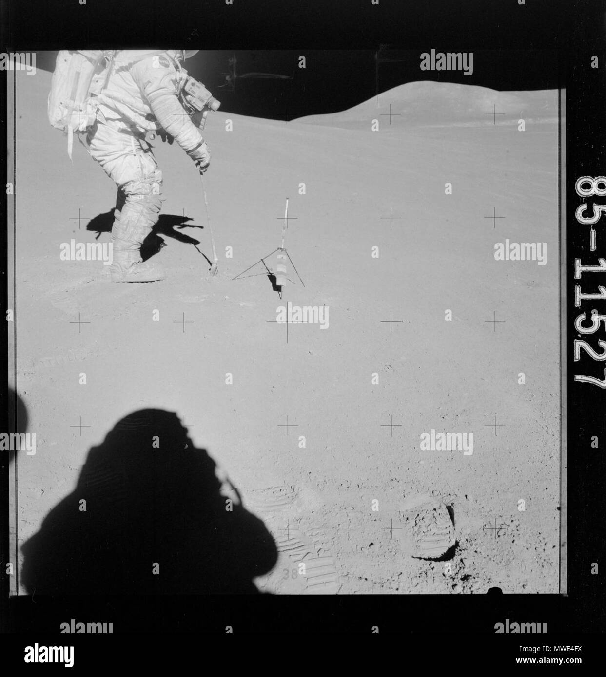 Apollo 15 Moon mission. SEVA, Pre-EVA-1, EVA-1 & 2 Stock Photo - Alamy