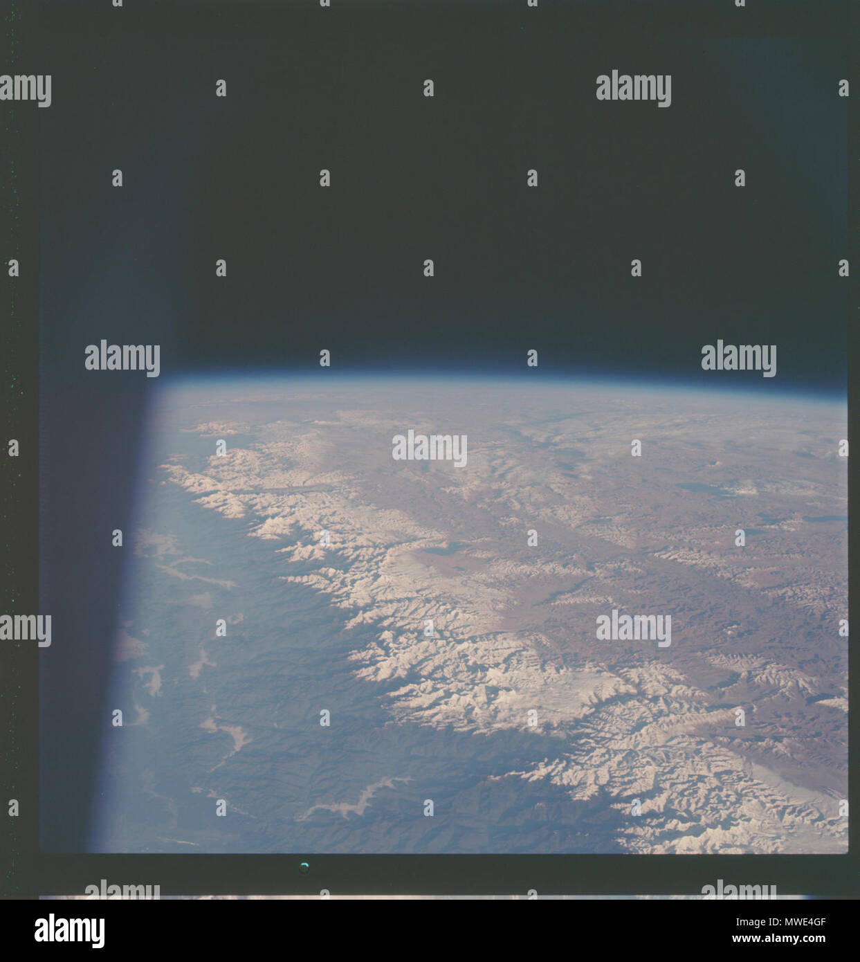 Apollo 9 Earth orbit Stock Photo - Alamy