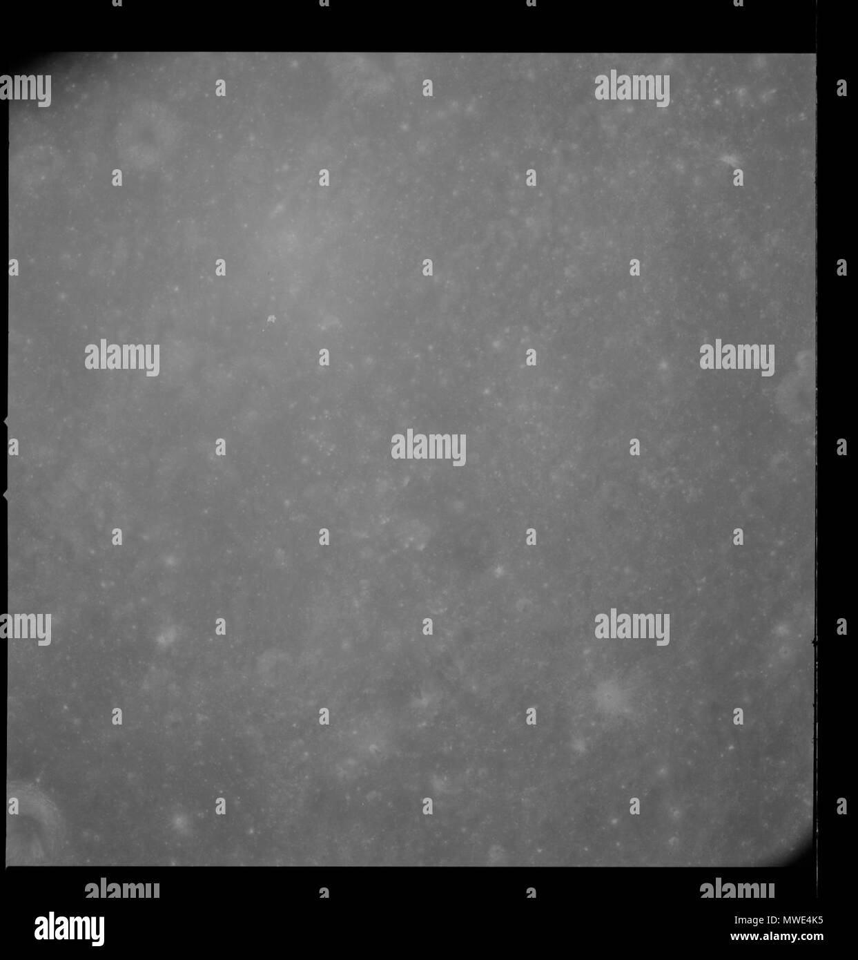 Apollo 8 mission. Lunar orbit showing texture topography and craters on ...