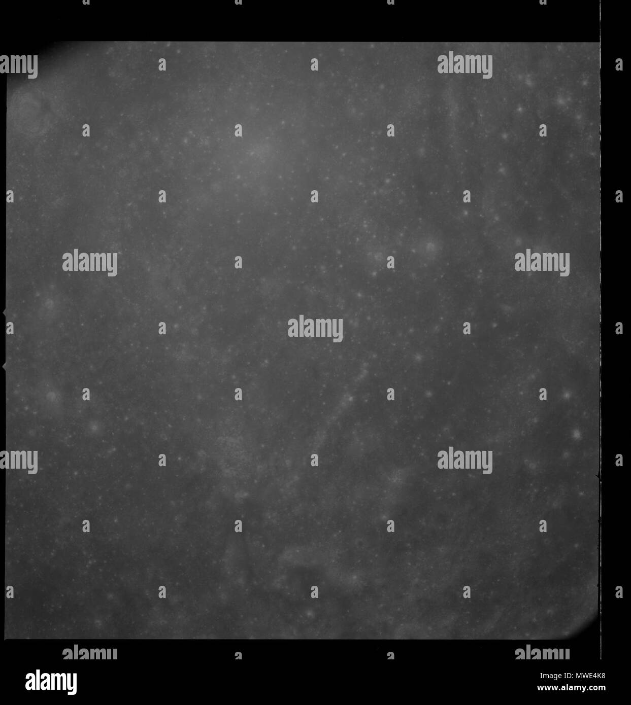 Apollo 8 mission. Lunar orbit showing texture topography and craters on ...