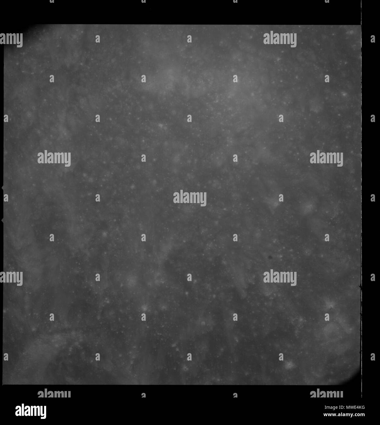 Apollo 8 mission. Lunar orbit showing texture topography and craters on ...