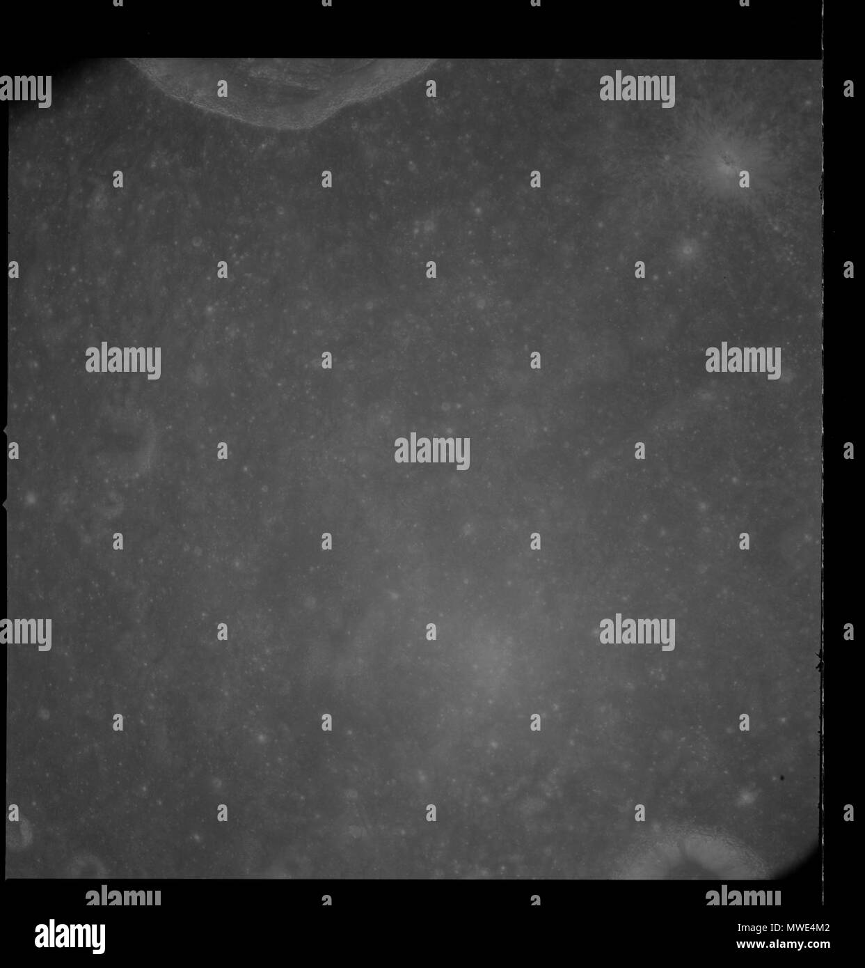 Apollo 8 mission. Lunar orbit showing texture topography and craters on ...