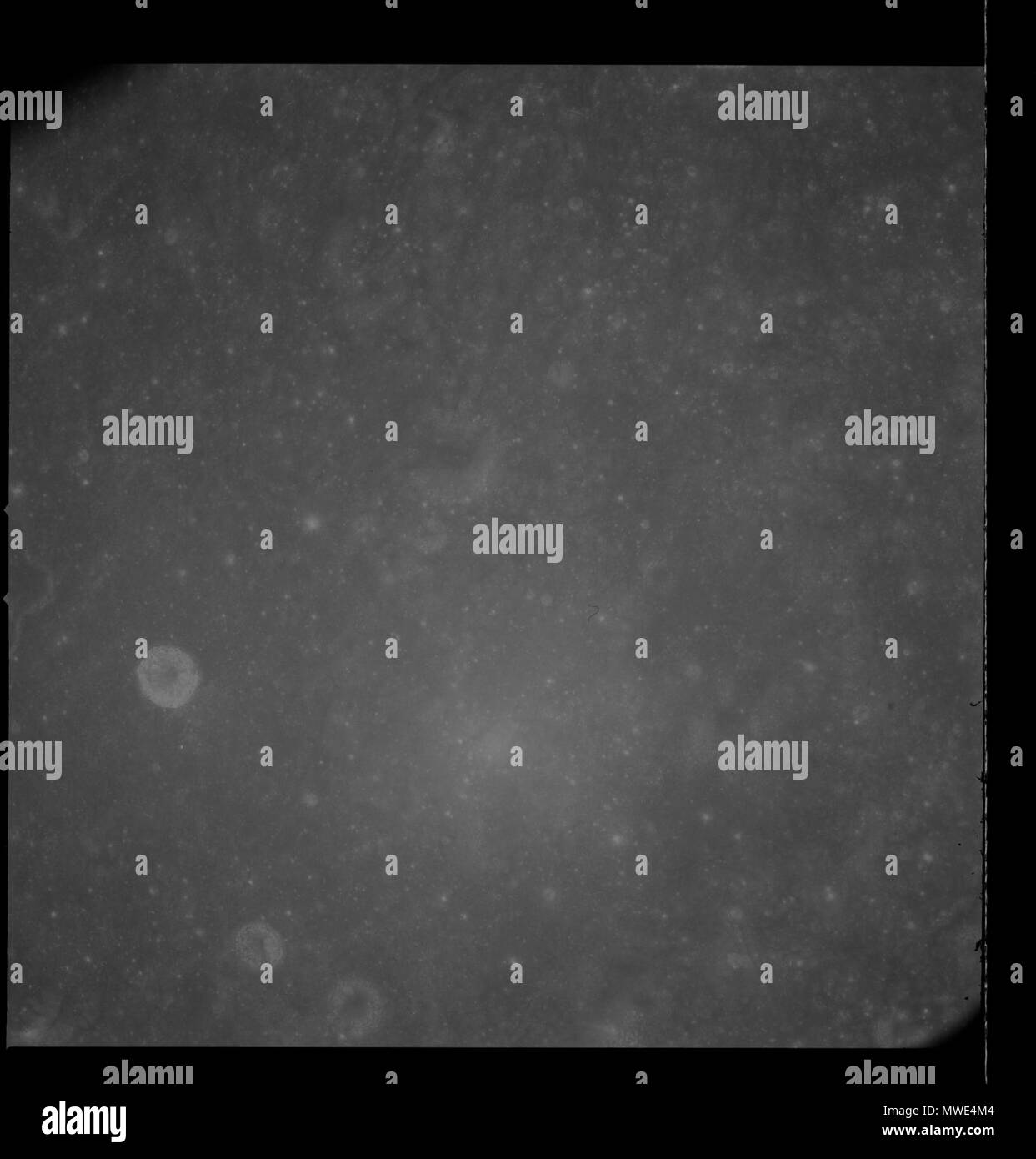 Apollo 8 mission. Lunar orbit showing texture topography and craters on ...
