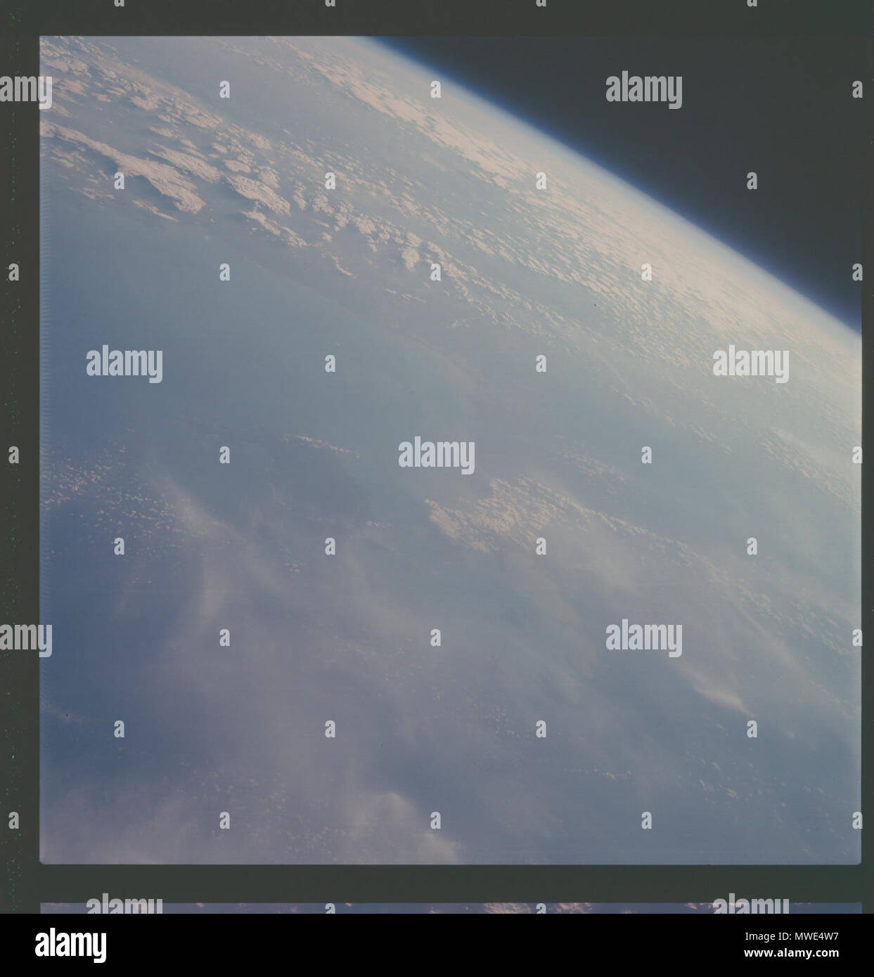 Apollo 9 Earth orbit Stock Photo - Alamy