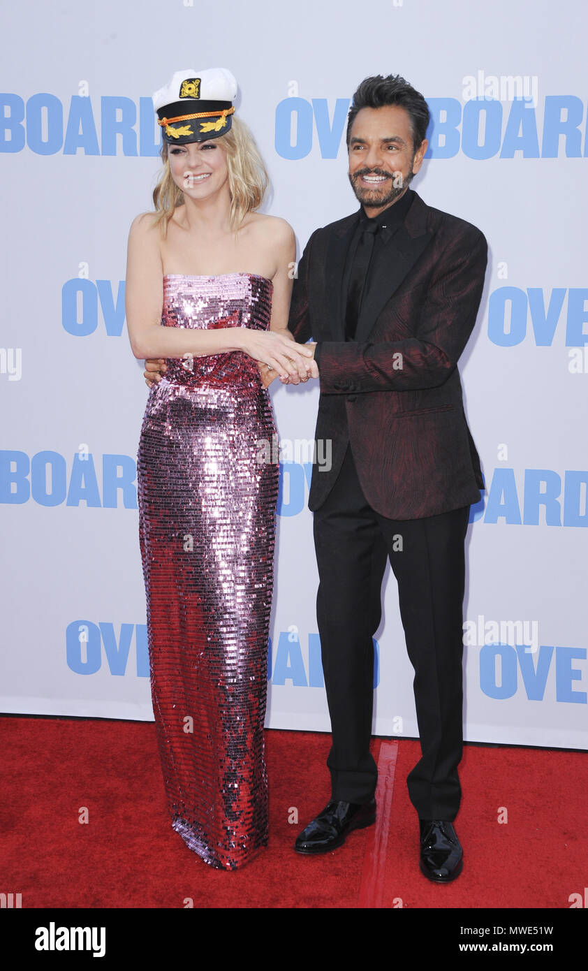Film Premiere of Overboard Featuring: Eugenio Derbez, Anna Faris Where ...