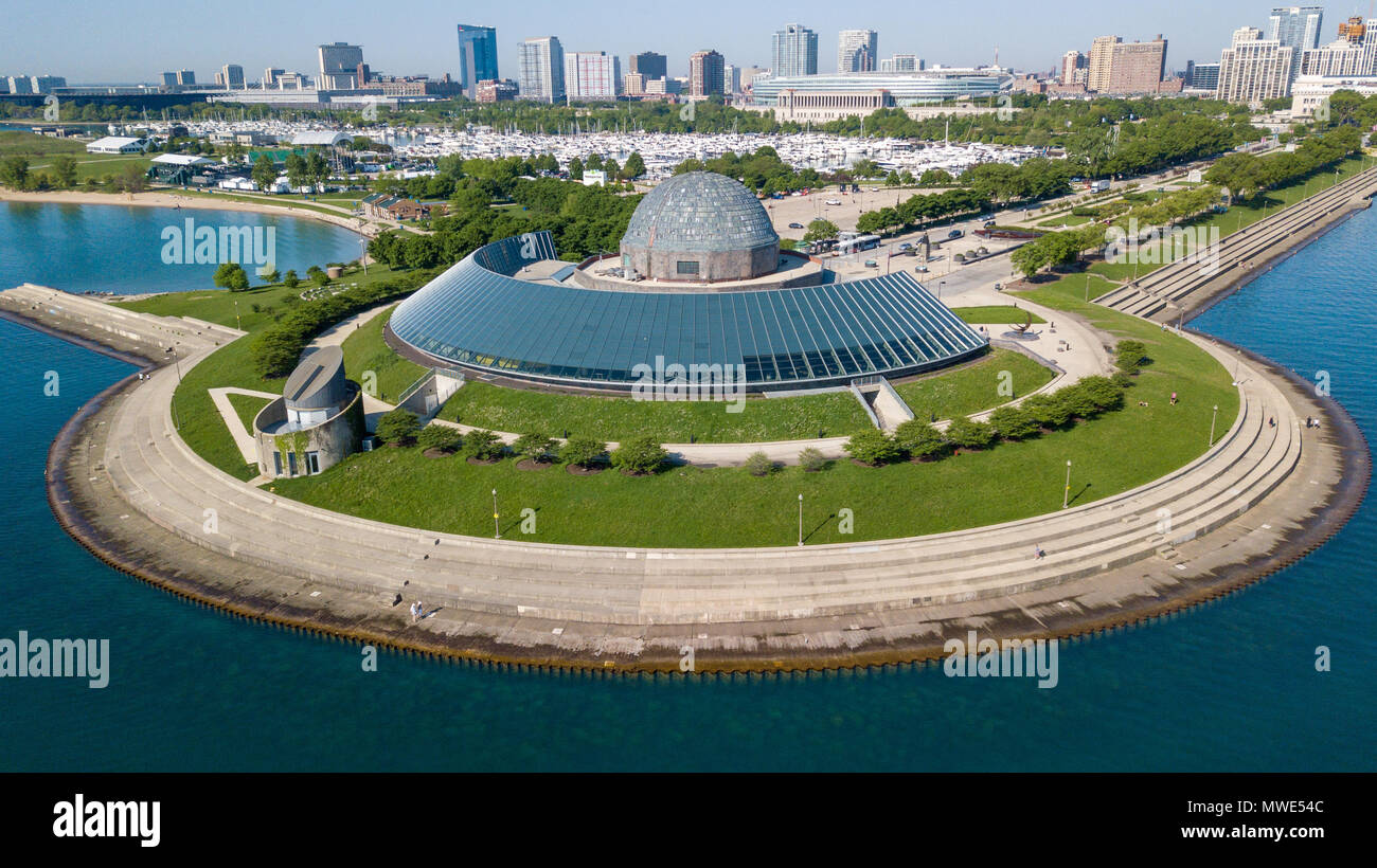 Adler Planetarium, Chicago, IL, USA Stock Photo - Alamy