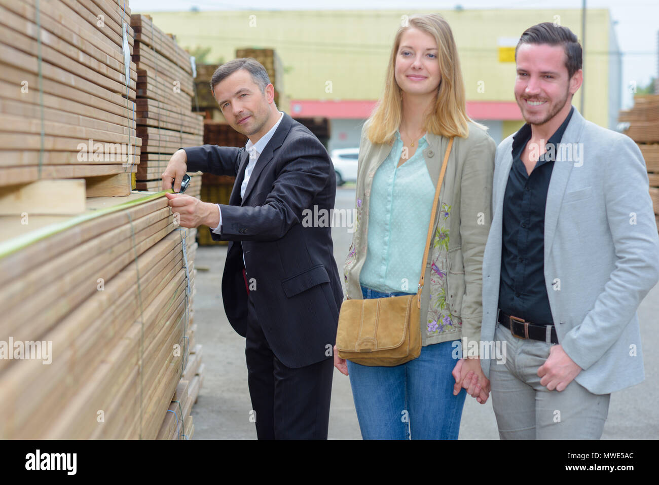 Lumber yard customer hi-res stock photography and images - Alamy