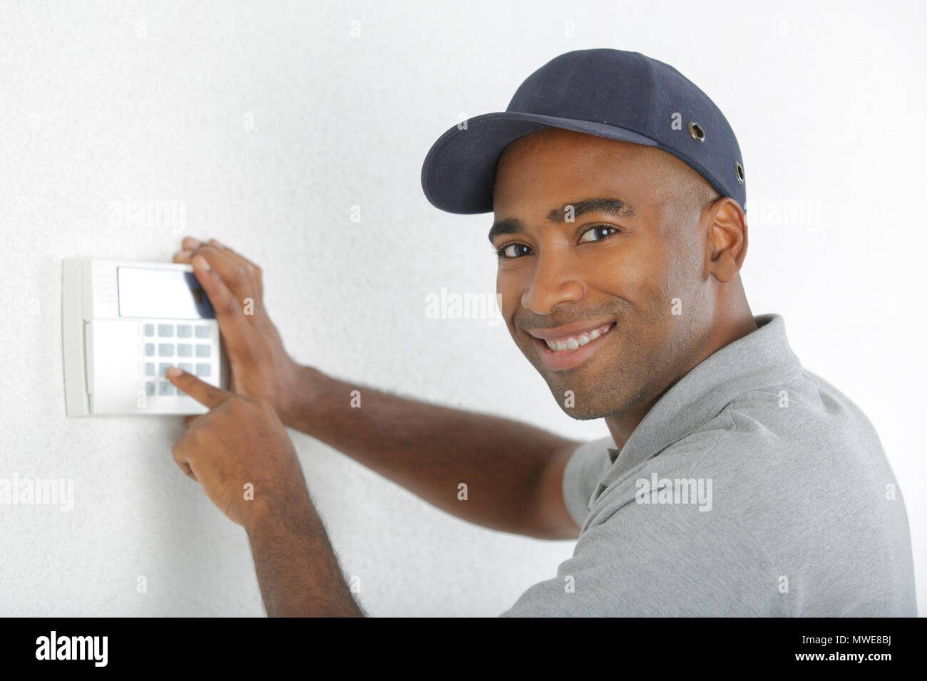 setting the pin Stock Photo - Alamy