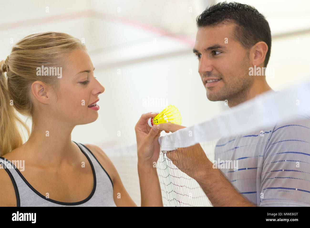 Badminton lovers hi-res stock photography and images - Alamy