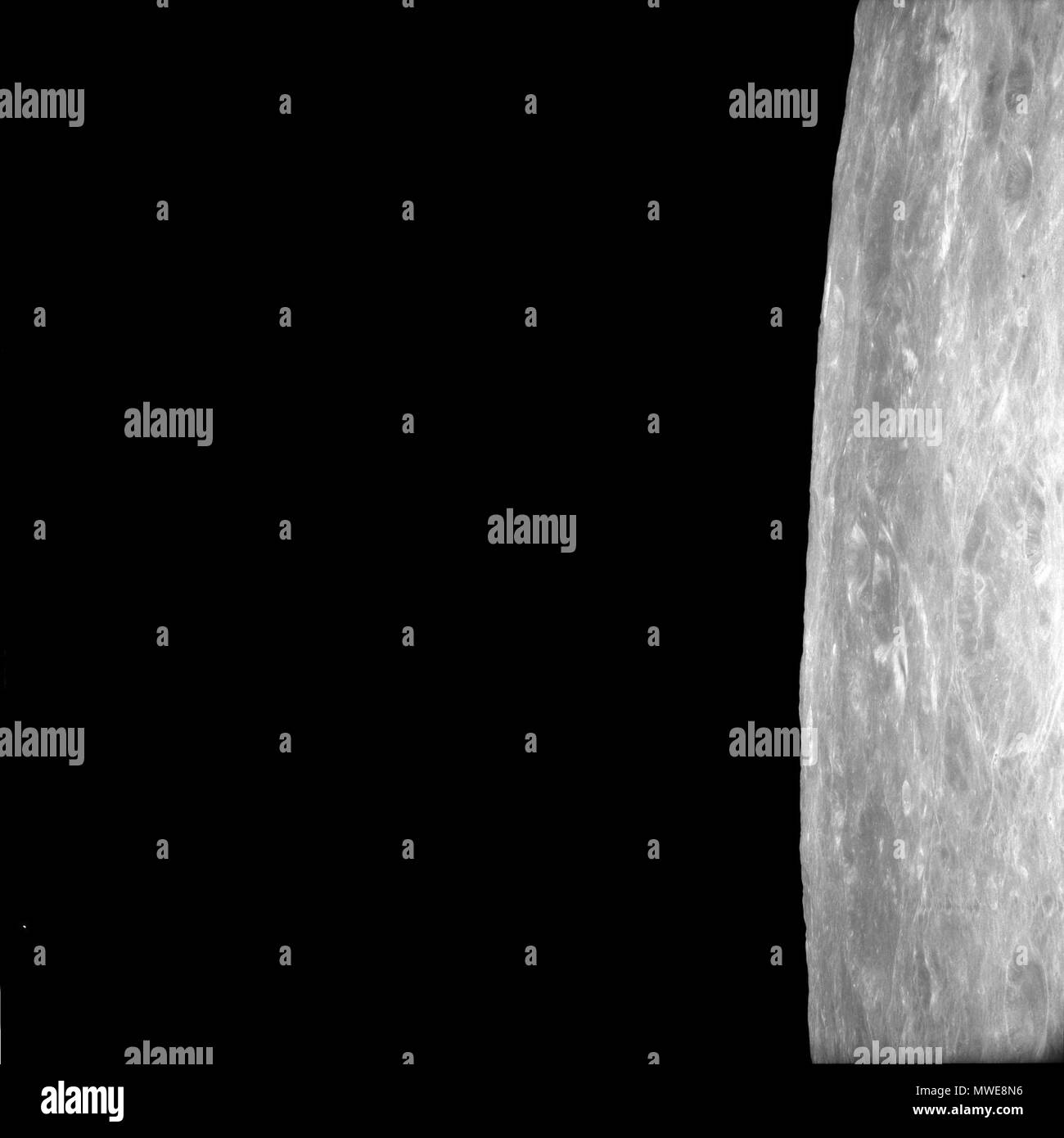 Apollo 11 mission. Lunar orbit Stock Photo - Alamy