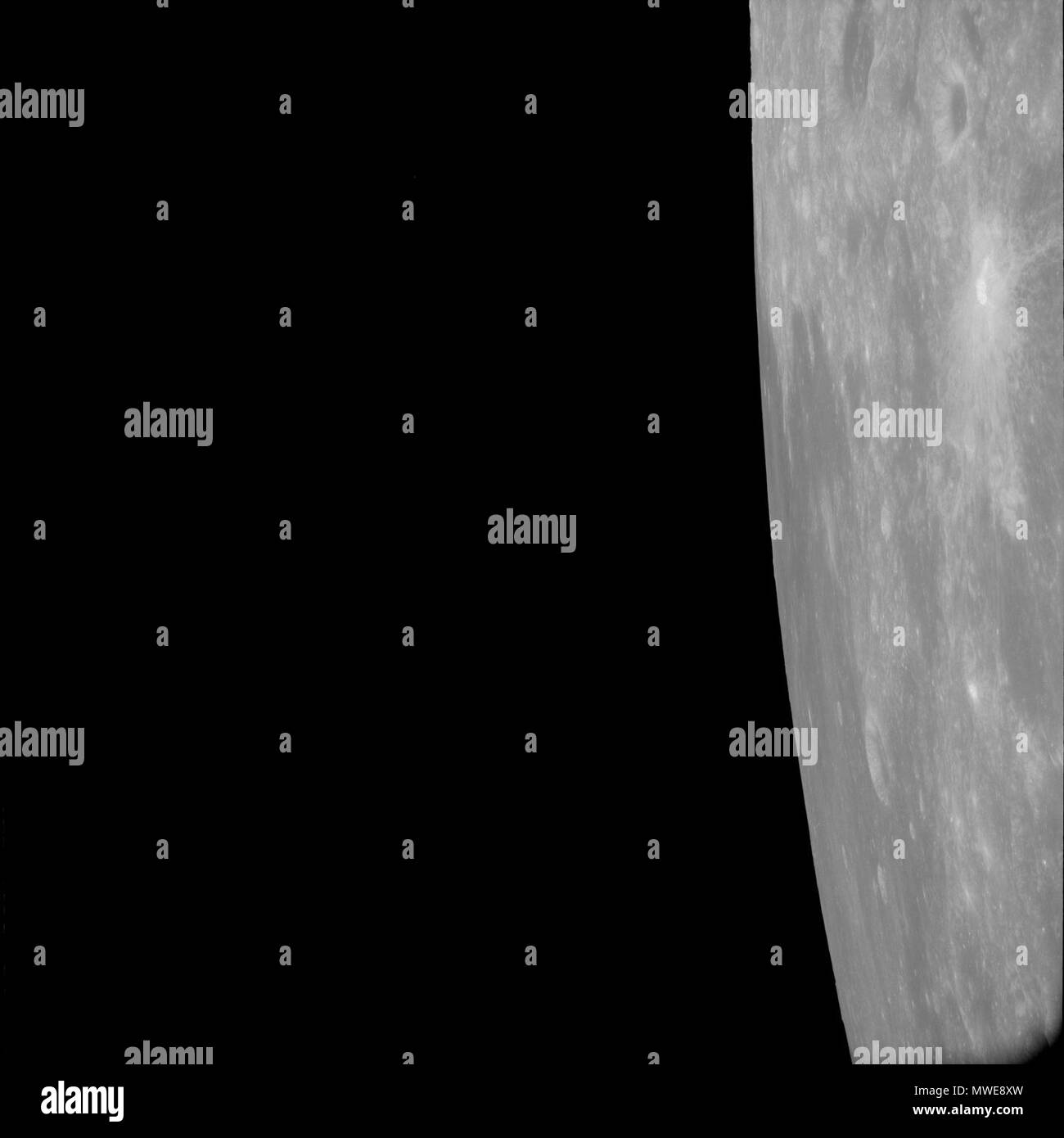 Apollo 11 mission. Lunar orbit Stock Photo - Alamy