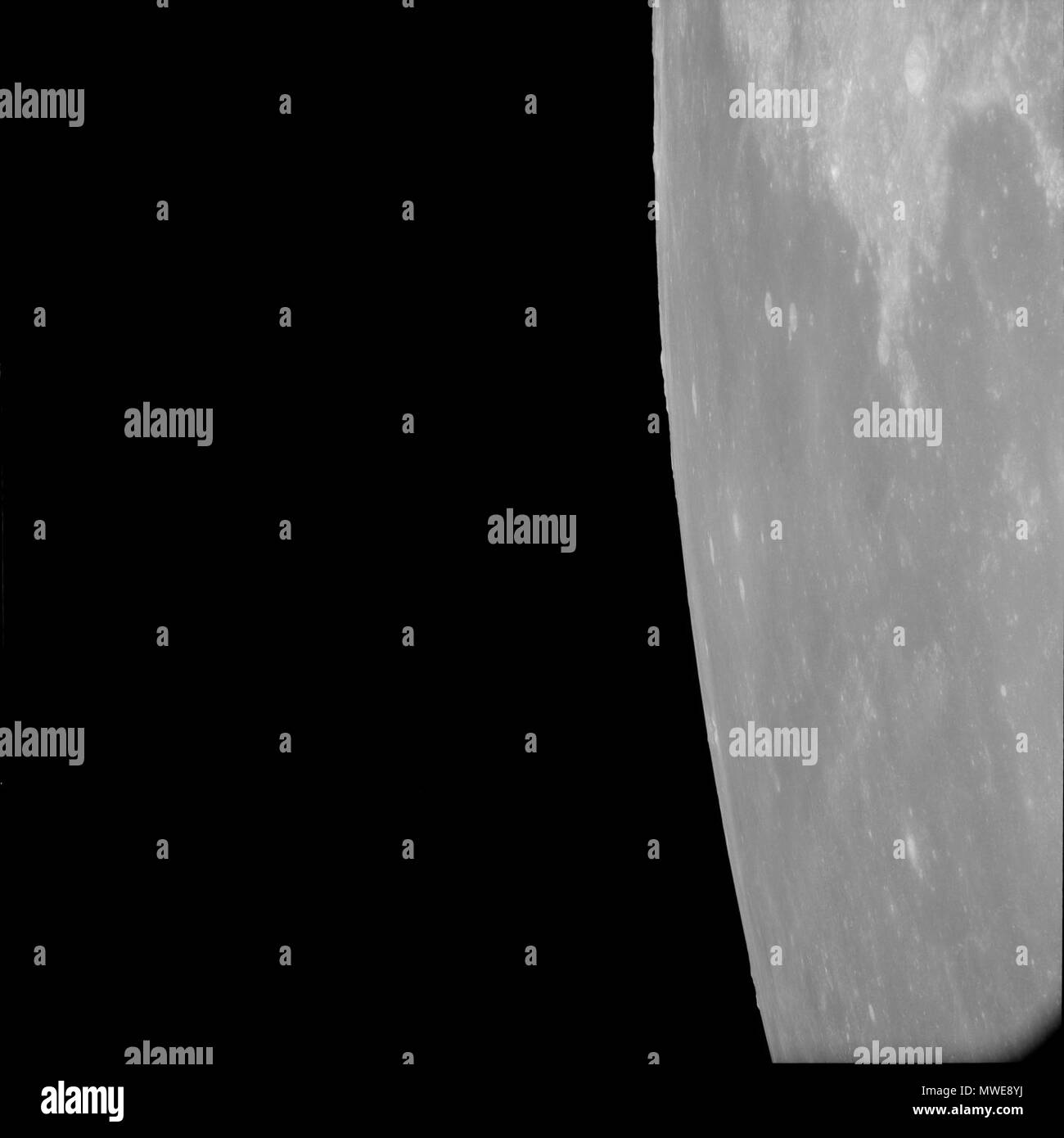 Apollo 11 mission. Lunar orbit Stock Photo - Alamy