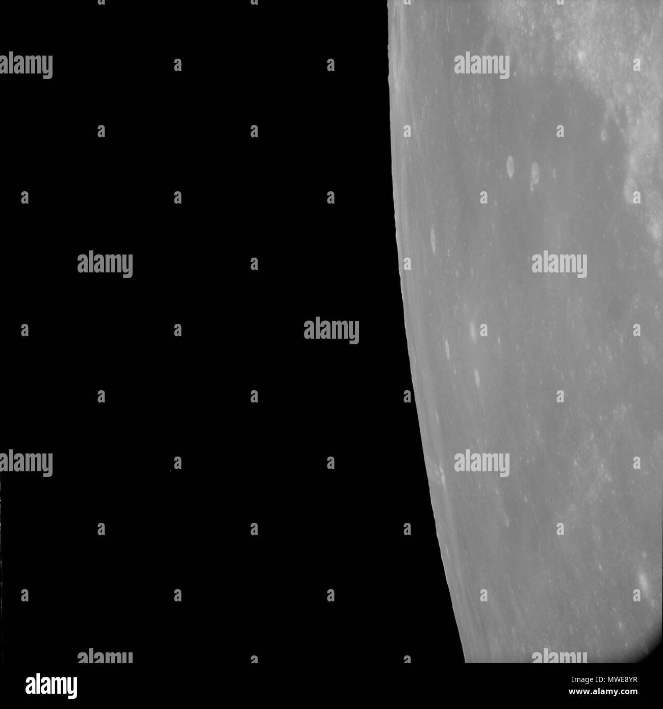 Apollo 11 mission. Lunar orbit Stock Photo - Alamy