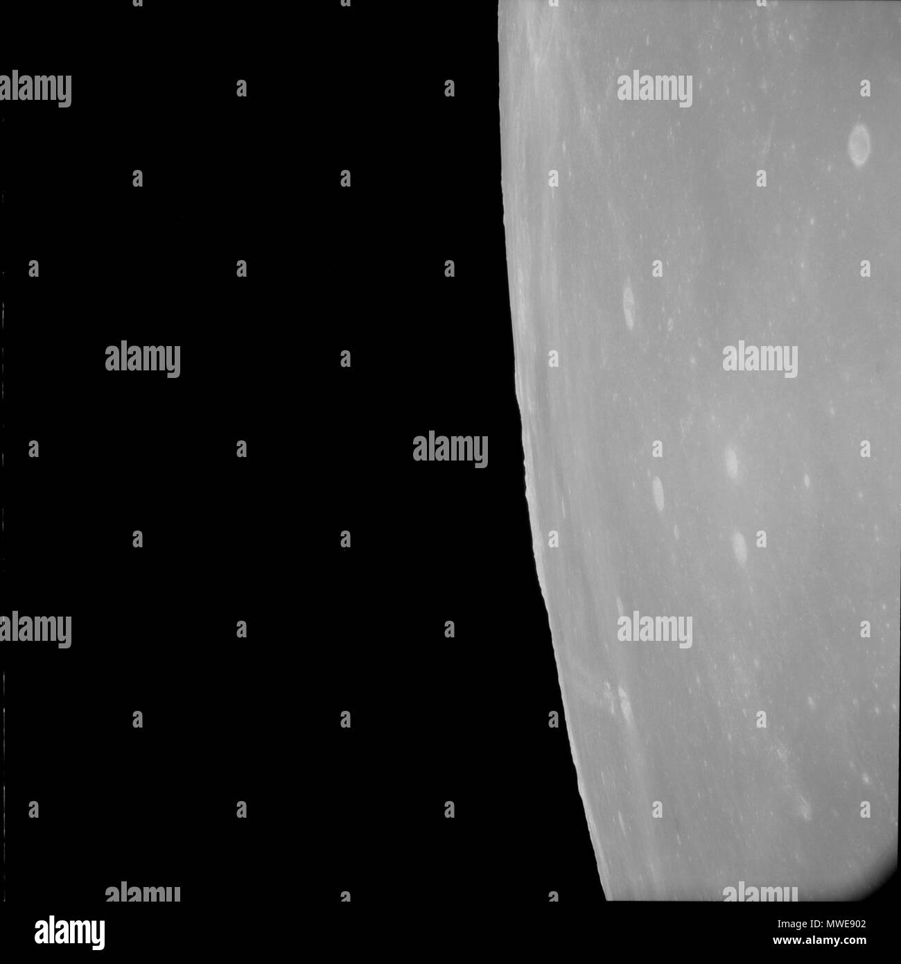 Apollo 11 mission. Lunar orbit Stock Photo - Alamy