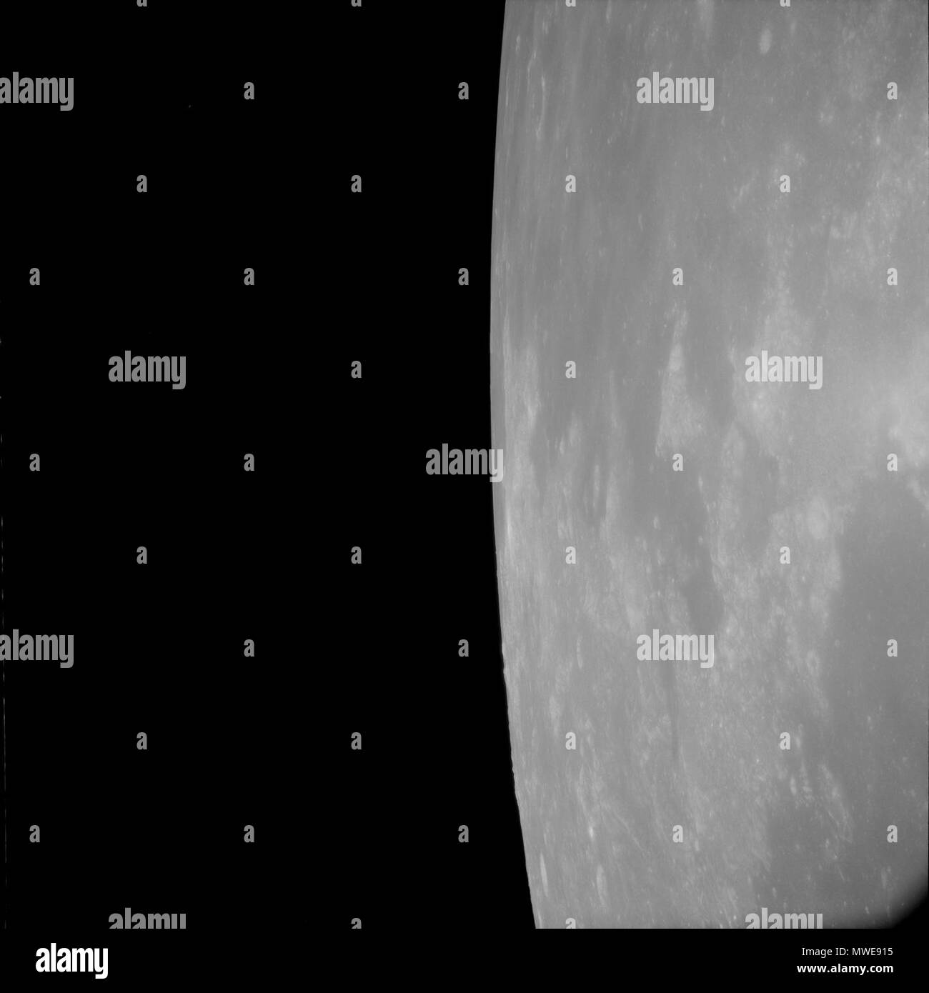 Apollo 11 mission. Lunar orbit Stock Photo - Alamy