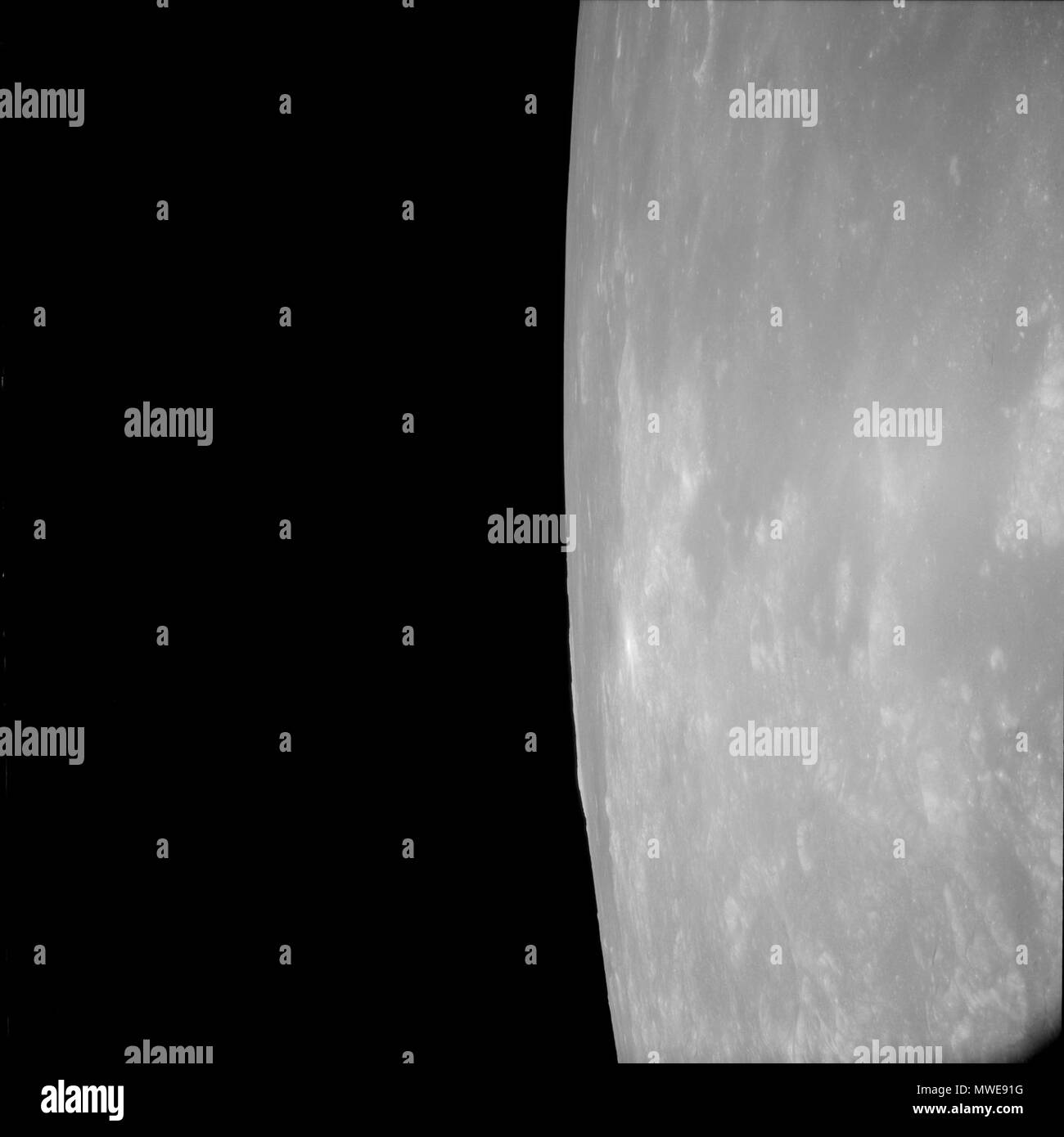 Apollo 11 mission. Lunar orbit Stock Photo - Alamy