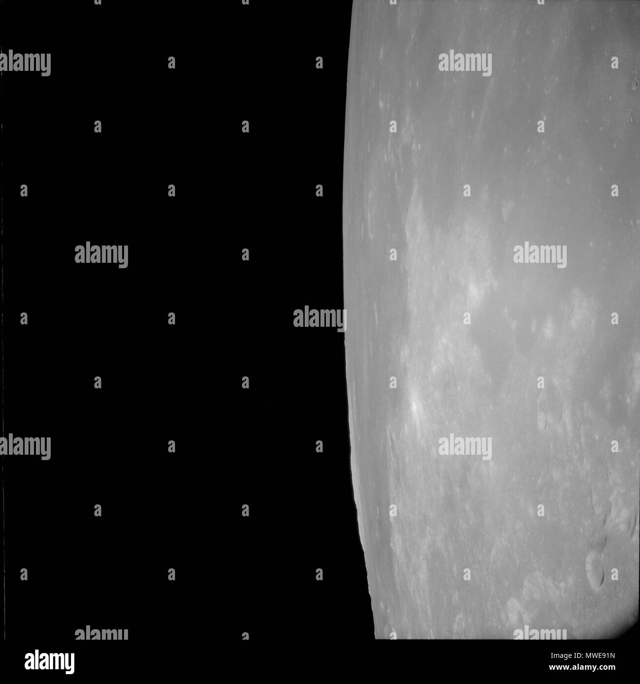 Apollo 11 mission. Lunar orbit Stock Photo - Alamy