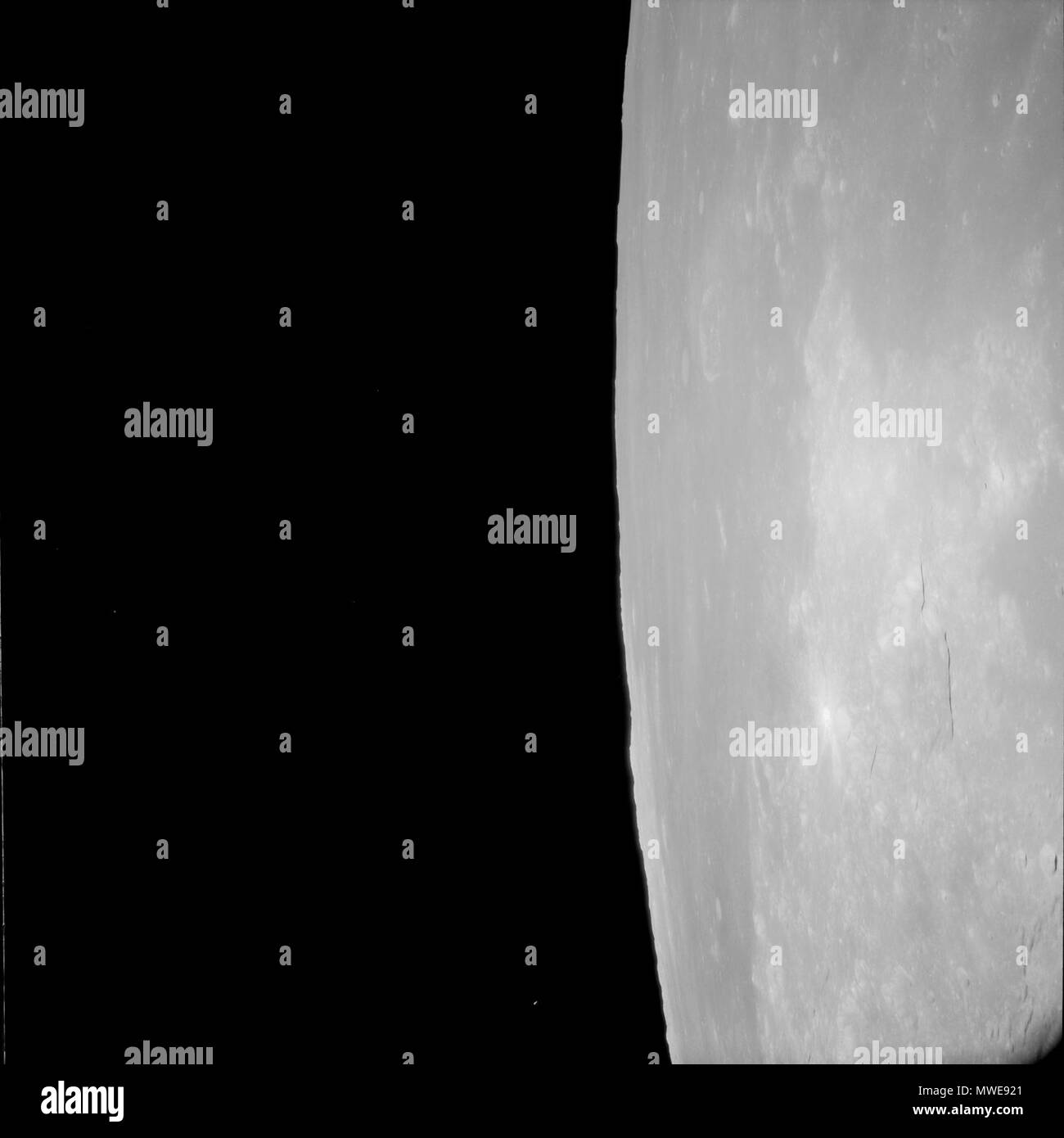 Apollo 11 mission. Lunar orbit Stock Photo - Alamy