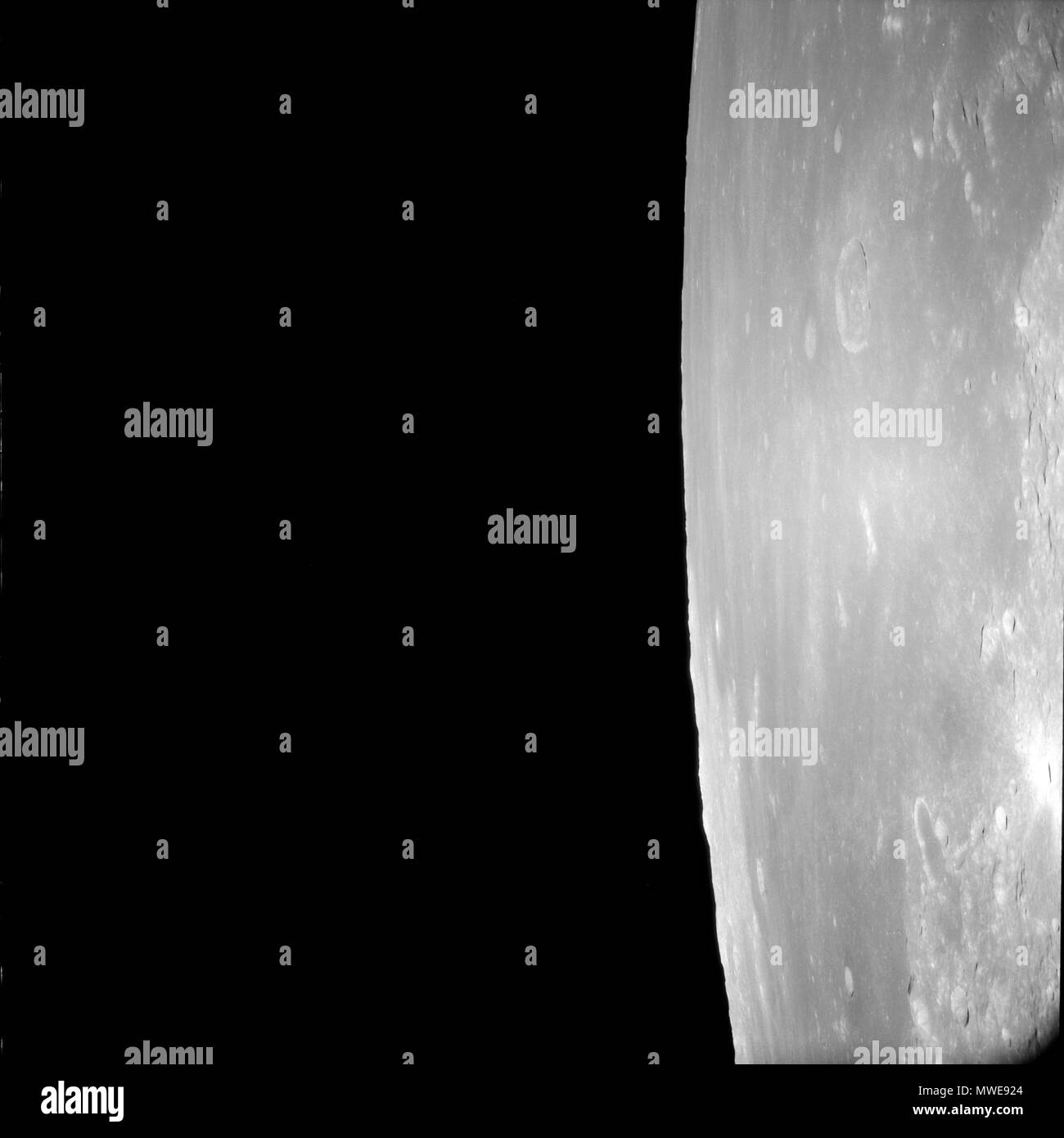 Apollo 11 mission. Lunar orbit Stock Photo - Alamy