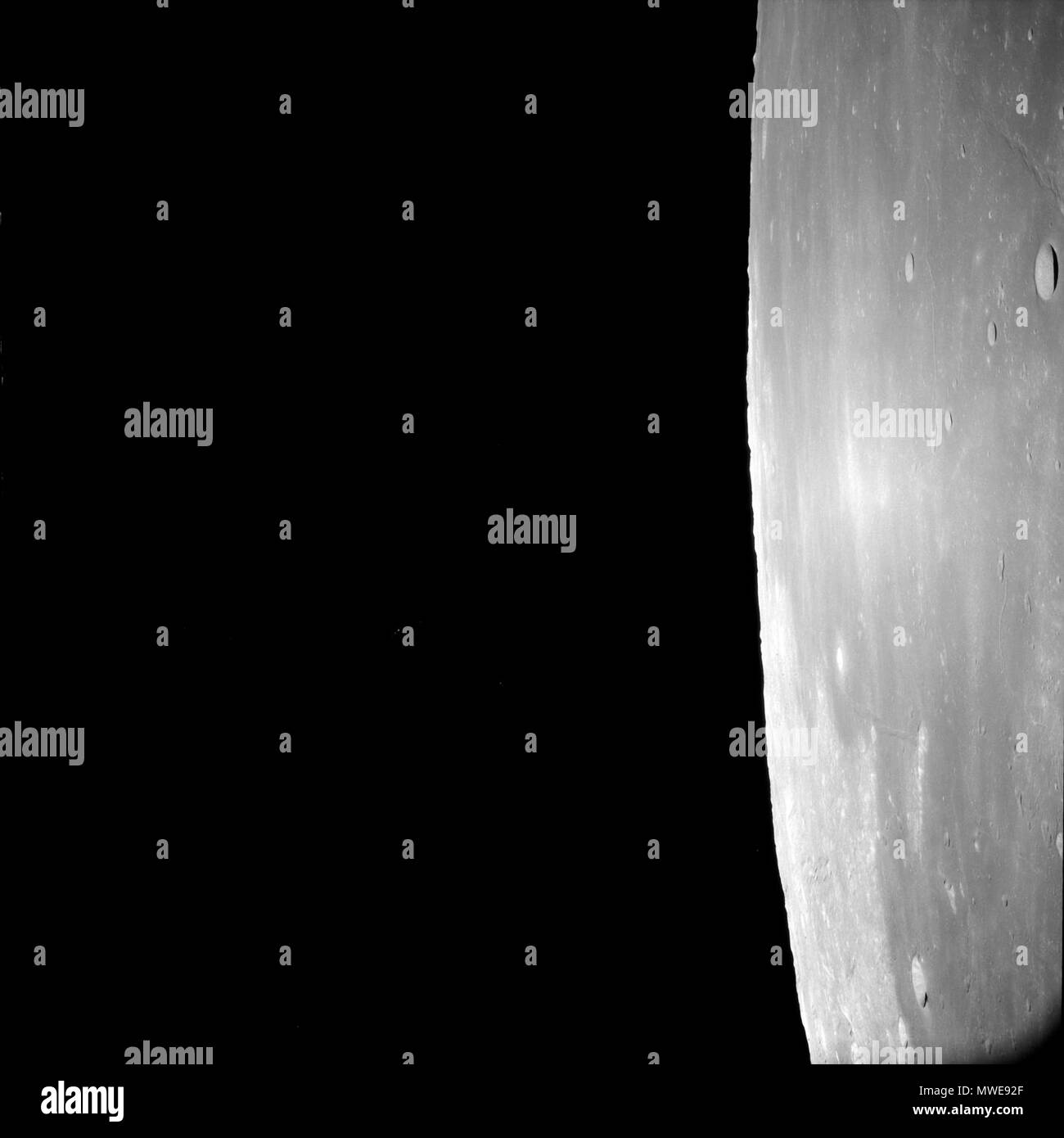 Apollo 11 mission. Lunar orbit Stock Photo - Alamy