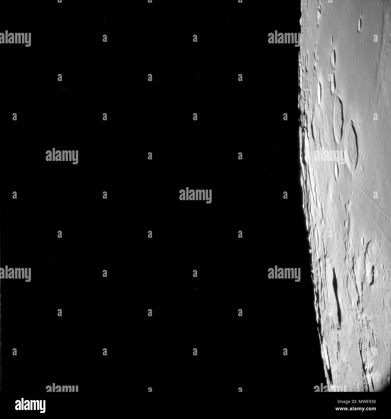 Apollo 11 mission. Lunar orbit Stock Photo - Alamy