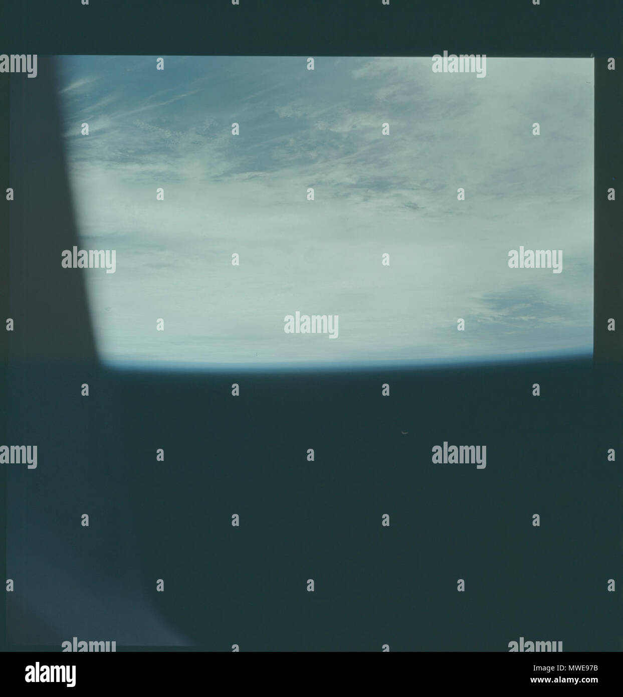 Apollo space mission. Earth from space Stock Photo - Alamy