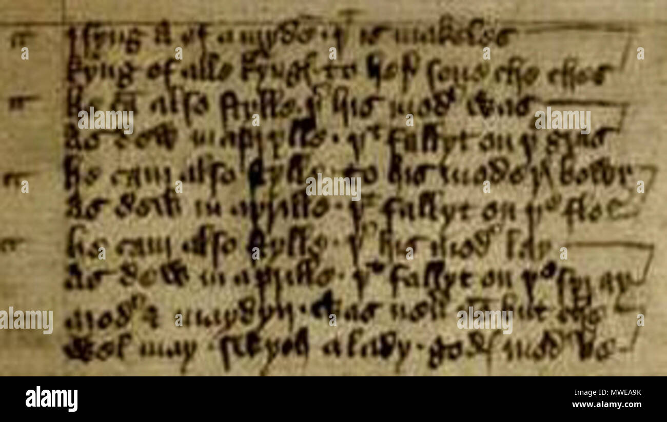 Middle English Writing