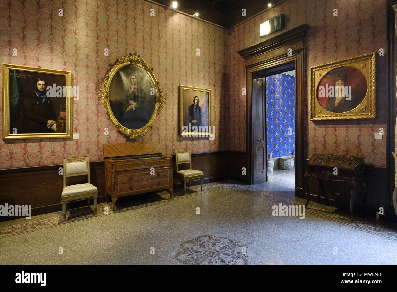 Palazzo Morando Museum in Milan, Italy, houses the Milan Museum and the ...