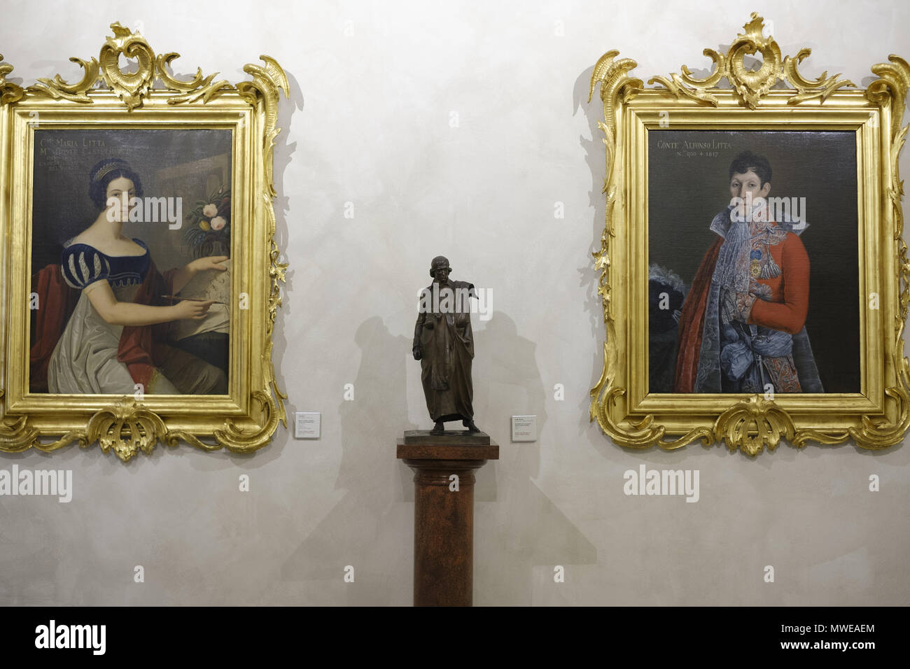 Palazzo Morando Museum in Milan, Italy, houses the Milan Museum and the ...