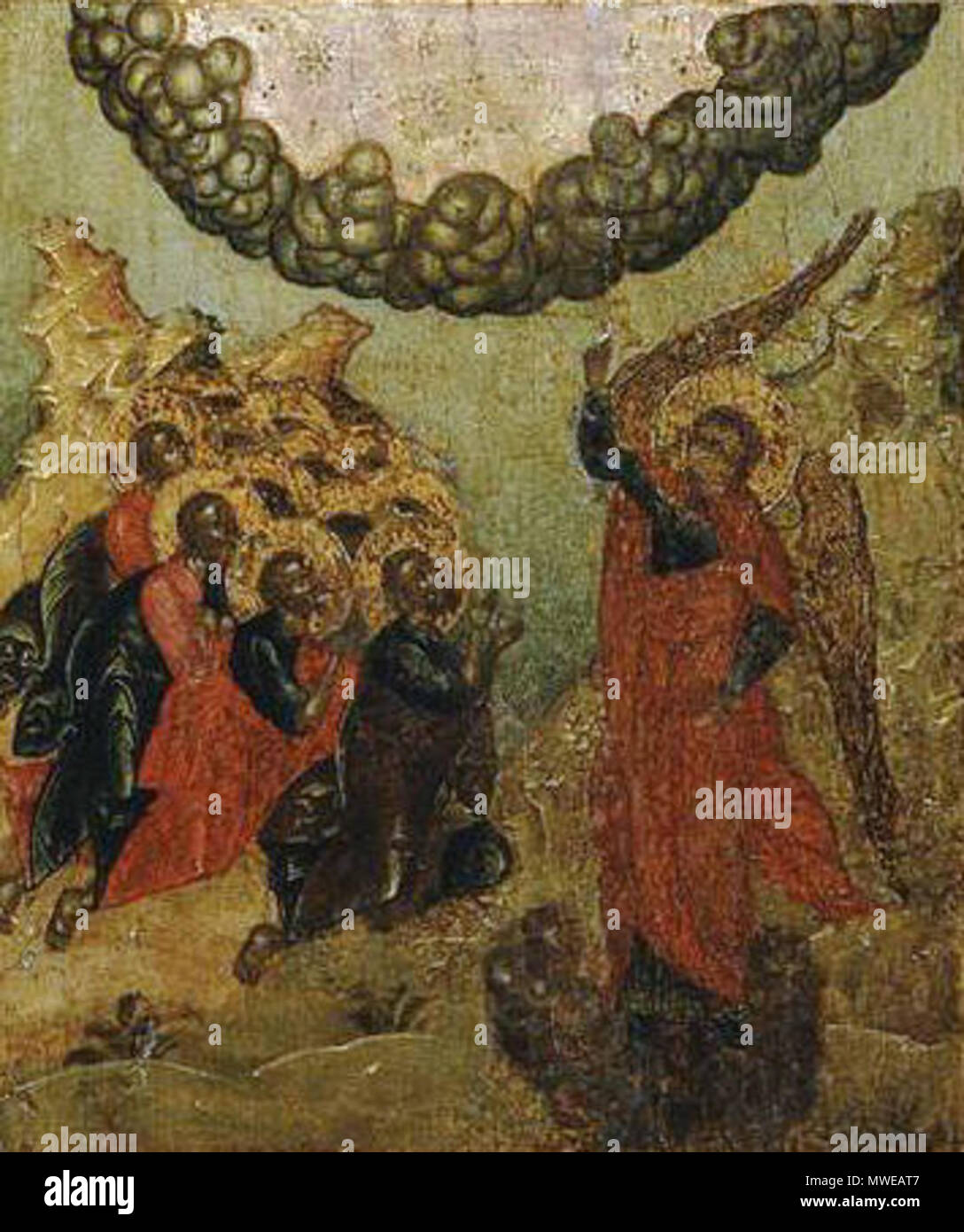 . English: Beatitudes, Russian Orthodox Icon (detail) . Before 18th ...