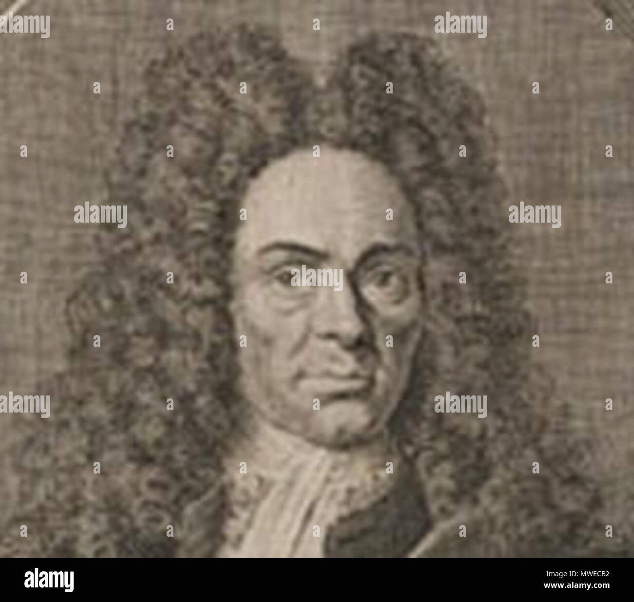 . Portrait of Jacob Leupold 304 JacobLeupold Stock Photo - Alamy