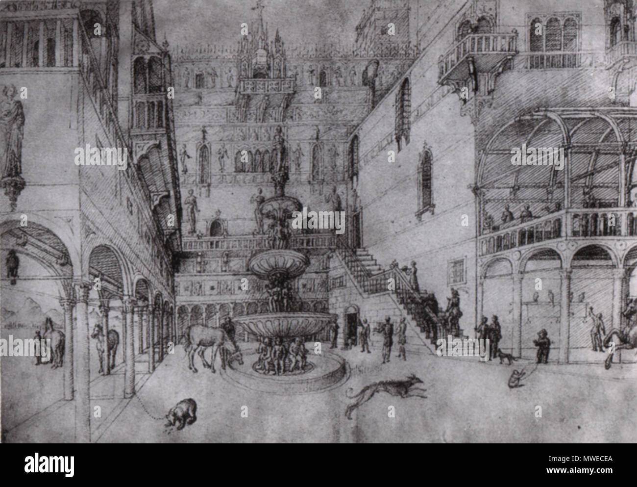 . BELLINI, Jacopo Leadpoint on parchment, 426 x 286 mm Musée du Louvre ...