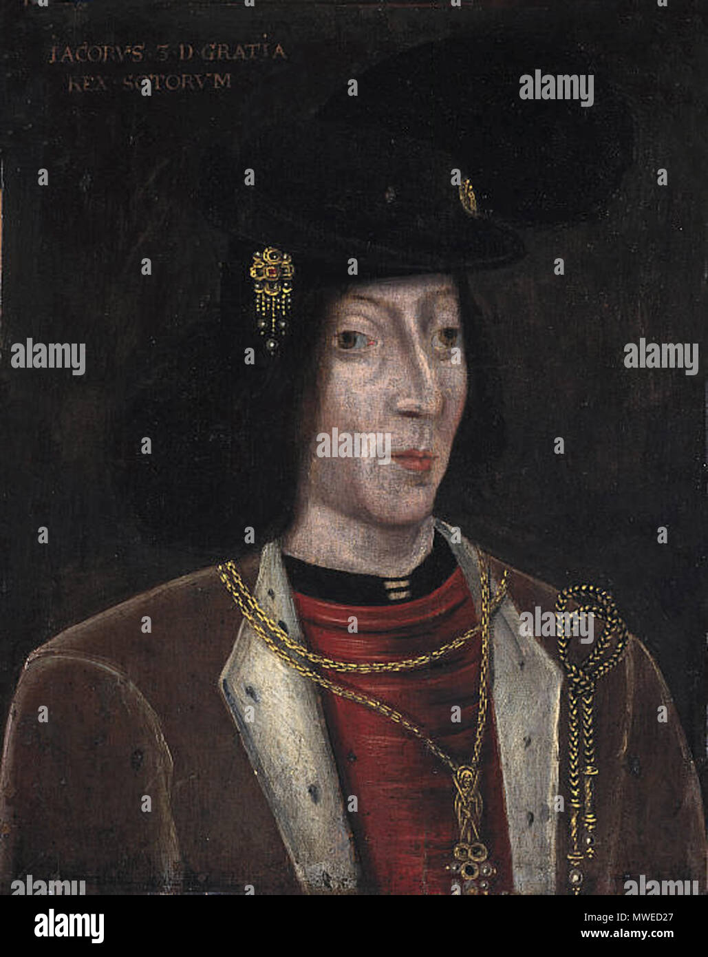 Portrait james iii of scotland hi-res stock photography and images - Alamy
