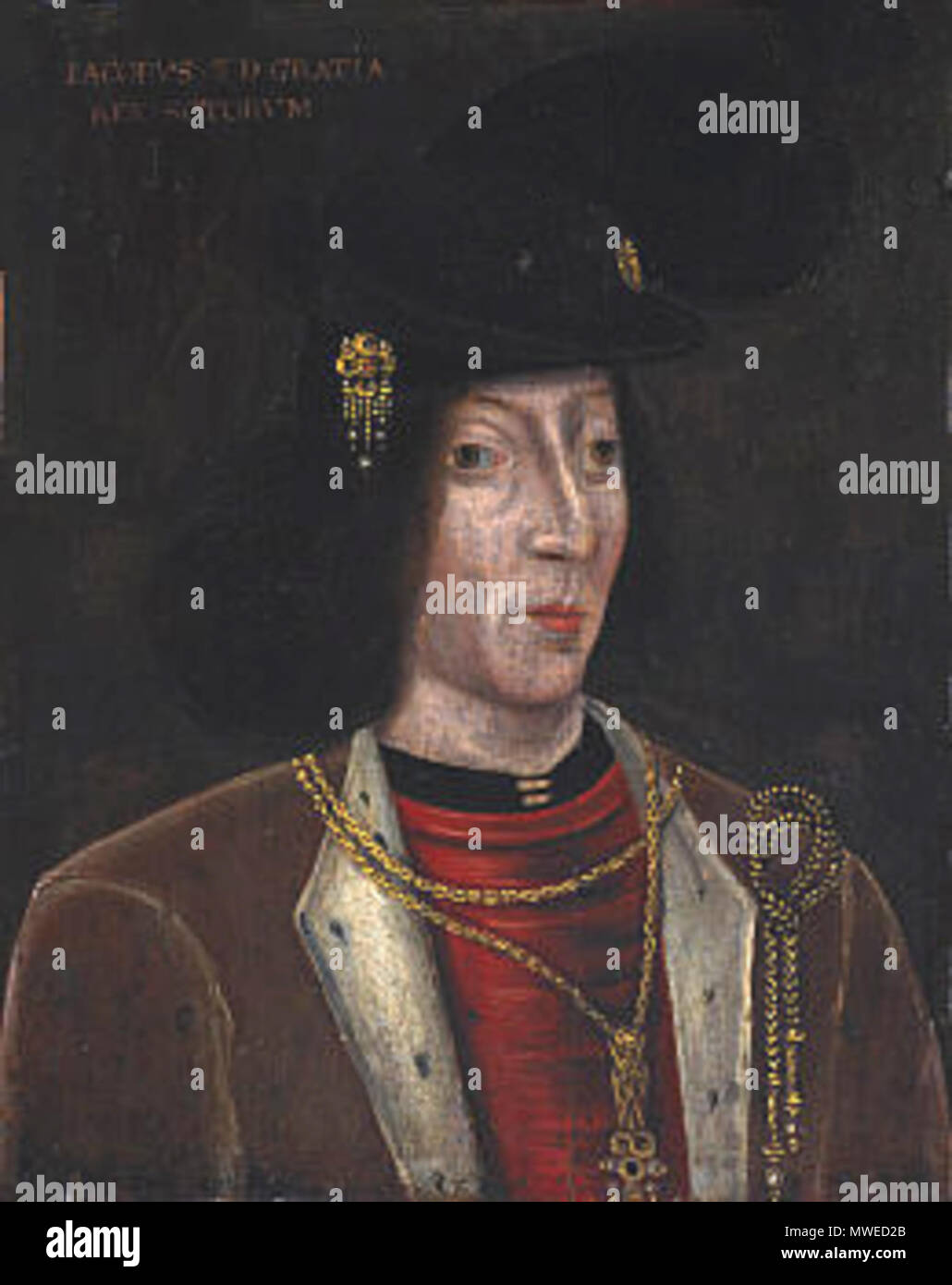 James iii scotland portrait hi-res stock photography and images - Alamy