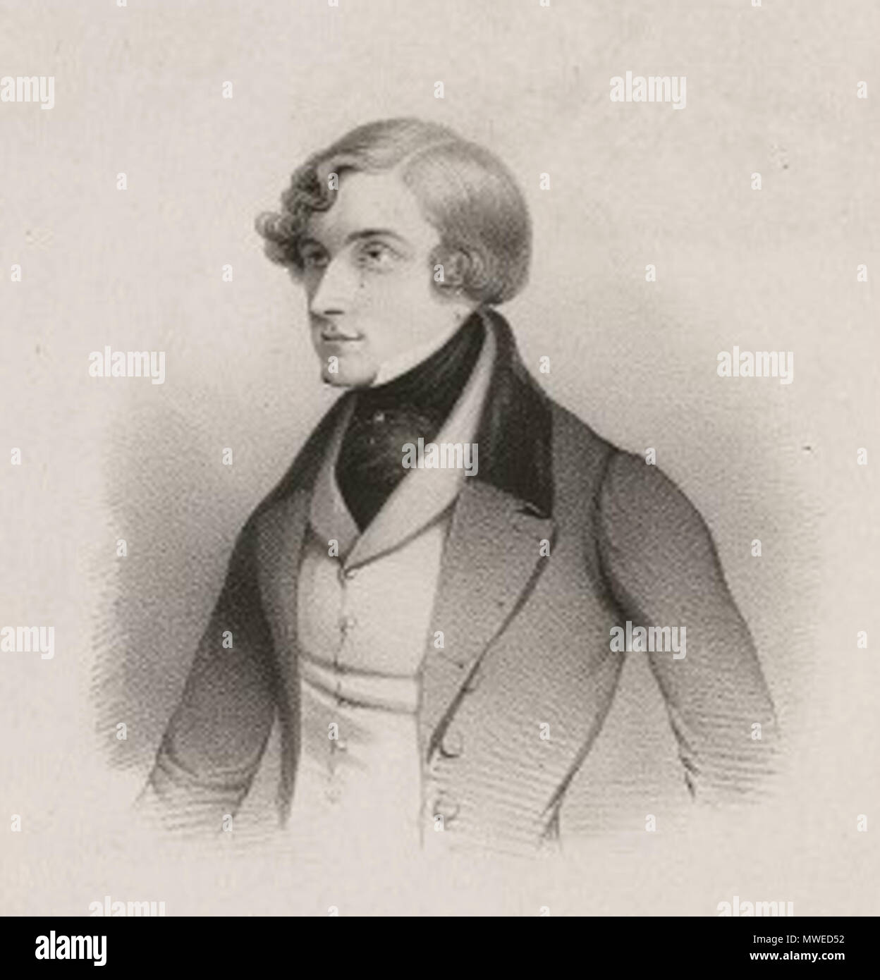 England portrait man 1843 hi-res stock photography and images - Alamy