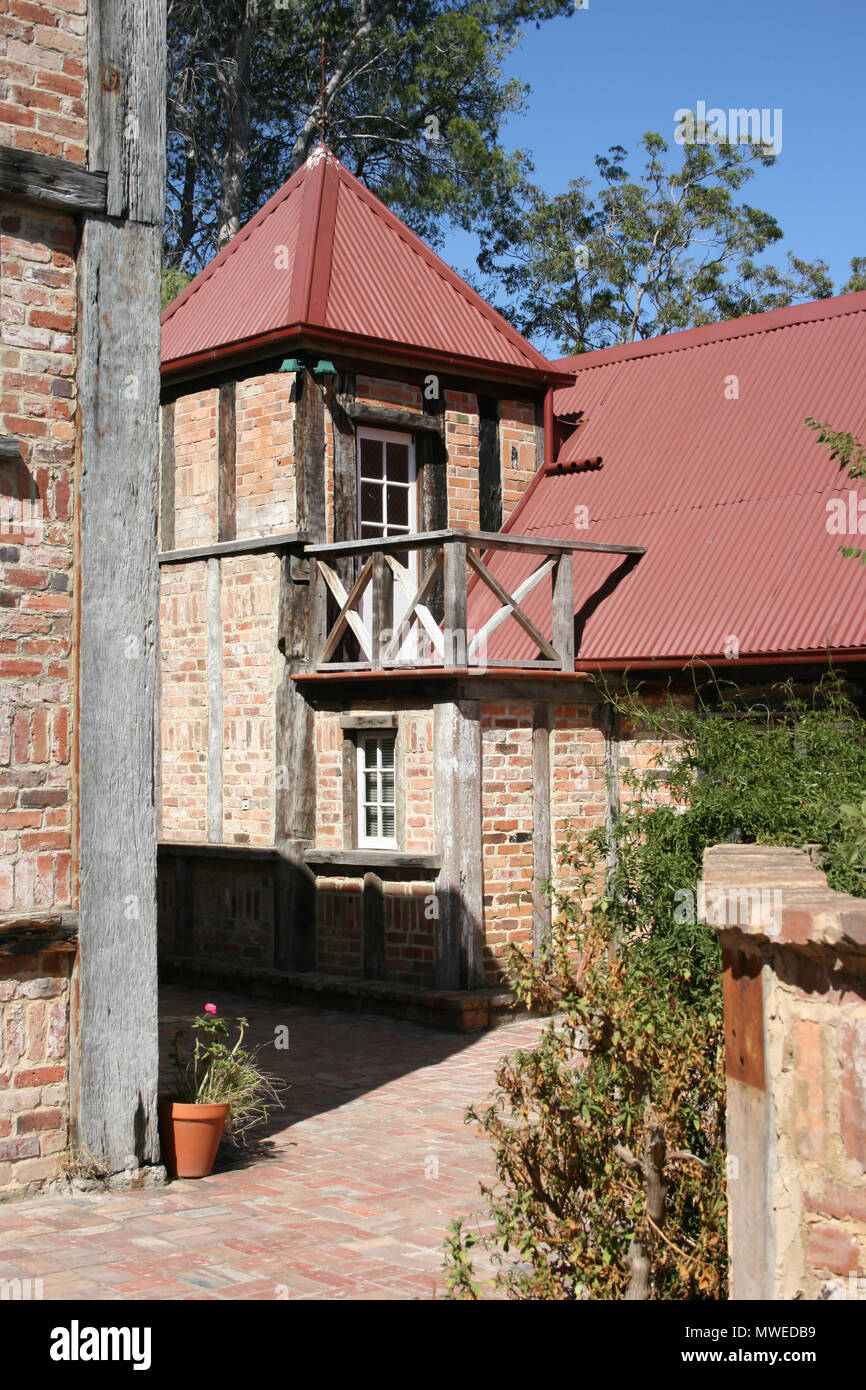 The iconic artists colony of Monsalvat in Eltham, Melbourne, Victoria ...