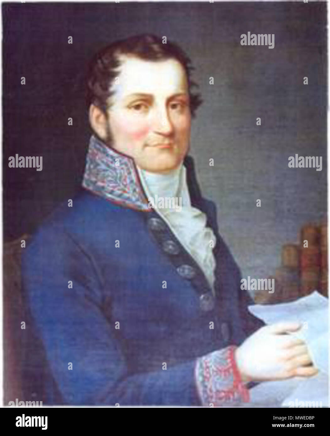 . English: Jan Felix Tarnowski (1777-1842).Portrait by Unknown Artist ...