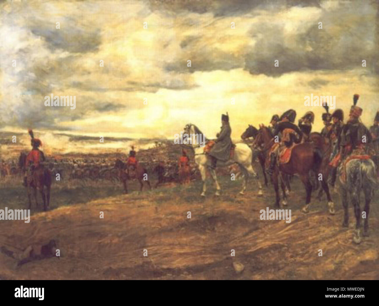 . English: Napoleon at the battle of Jena Italiano: Napoleone sul campo ...